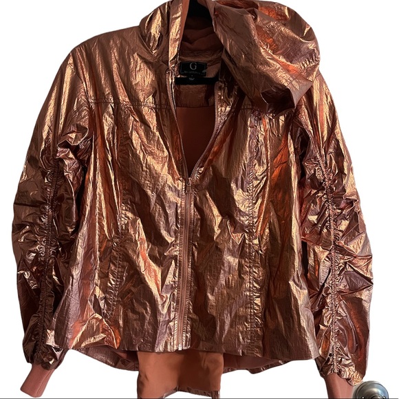 G by Giuliana | Jackets & Coats | Copper Metallic Jacket G By Giuliana ...